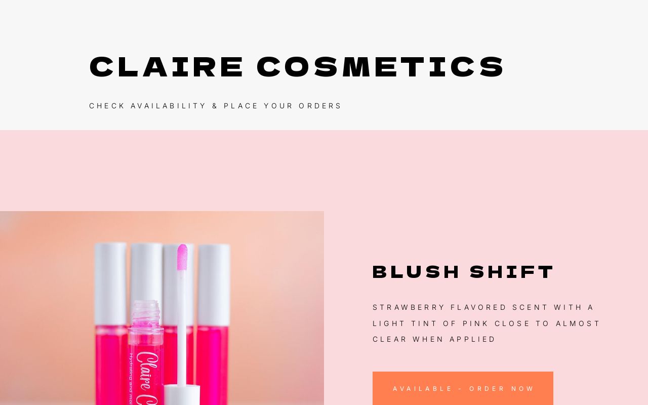 Claire Cosmetics